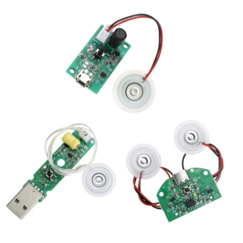 20mm Ultrasonic Humidifier Mist Maker USB Ceramic Atomizer Transducer ...