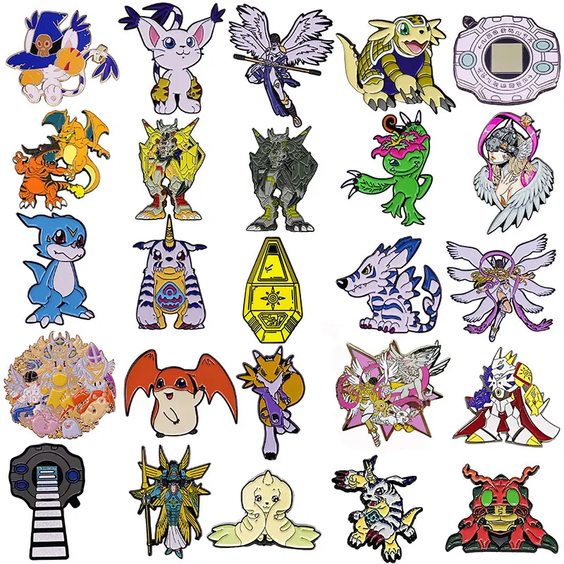 Digimon-Adventure-Enamel-Pin-Game-Machine-Lapel-Pins-para-Mochilas ...