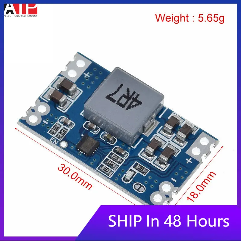 High Efficiency Output 3.3V 5V 9V 12V 5A mini560 Step Down DC DC ...
