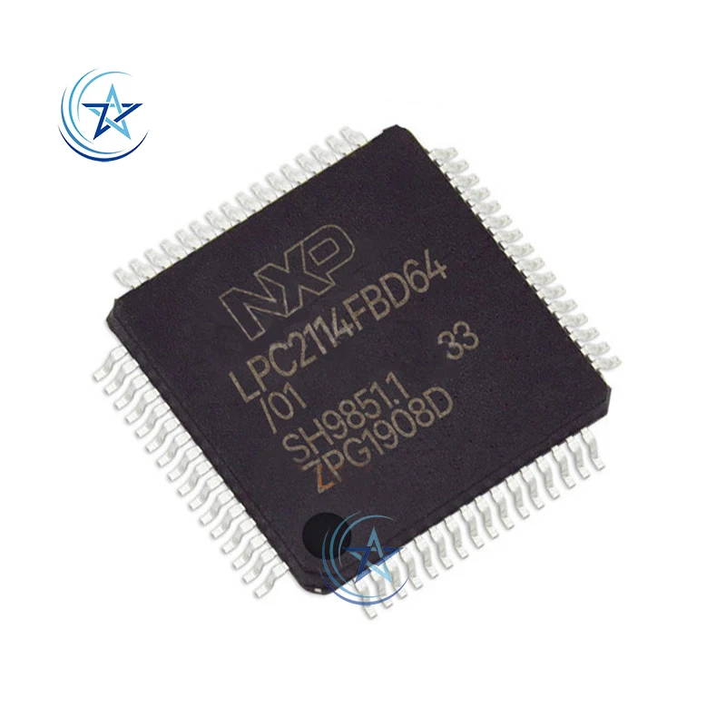 New-and-original-LPC2114FBD64-0115-LPC2114FBD64-01-15-Microcontroller-IC-16-32-bit-Package-LQFP ...
