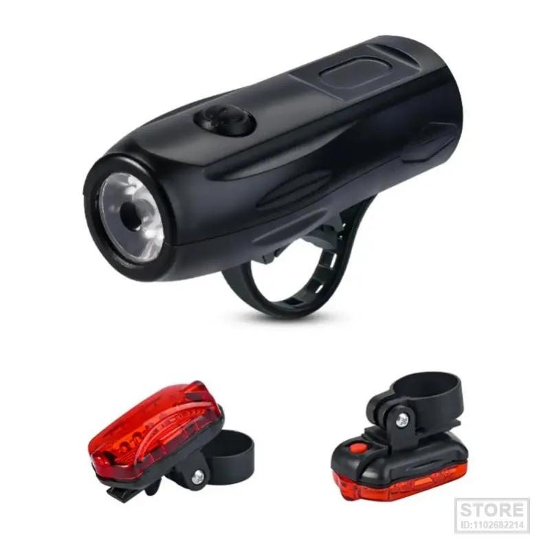 2pcs-Bicycle-Front-Light-Tail-Lights-MTB-Road-Bikes-Headlight-Cycling ...
