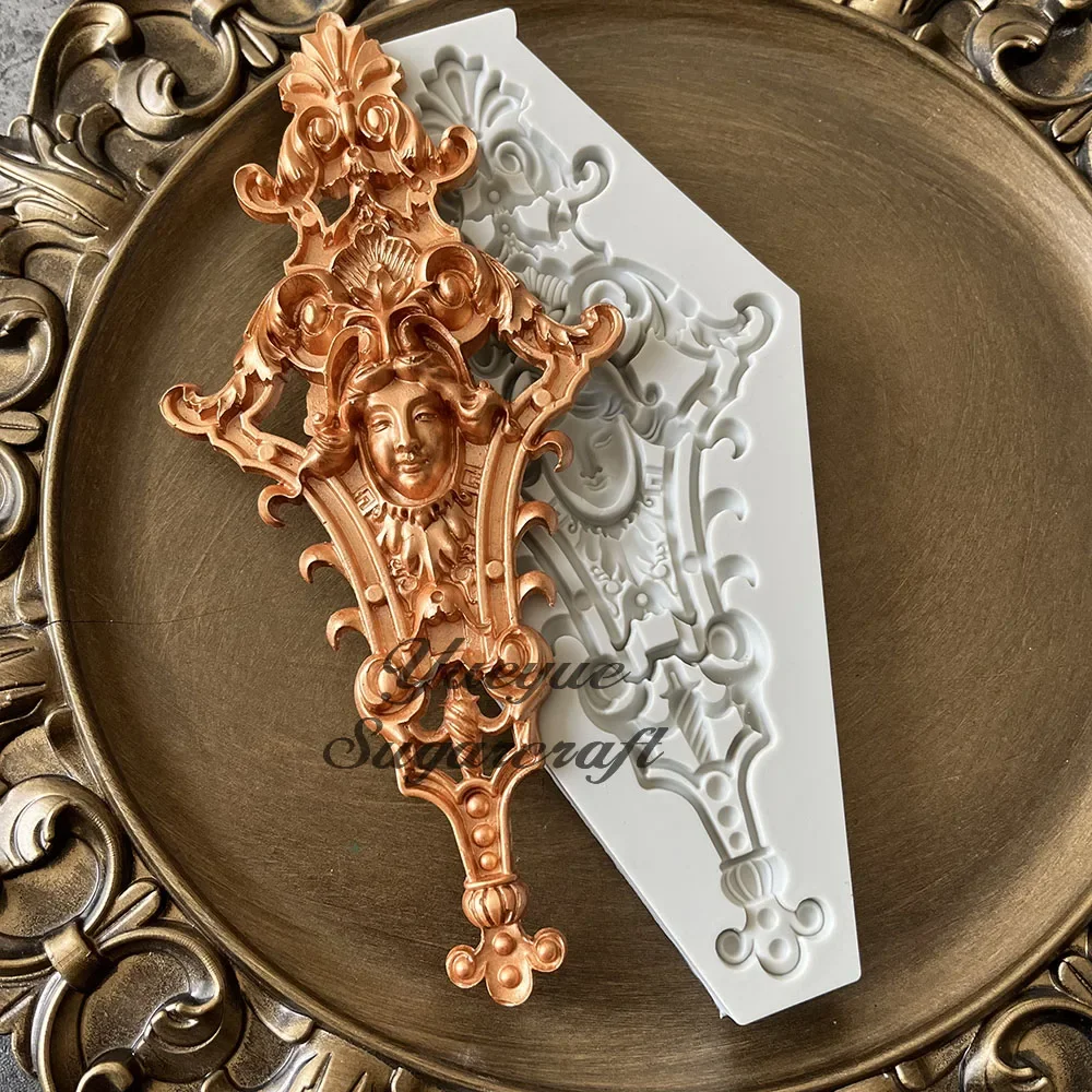 Relief-Silicone-Epoxy-Resin-Plaster-Mould-cake-mold-fondant-molds-cake ...