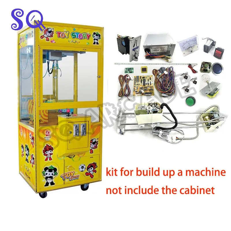 Arcade Crane Machine DIY Kit With Motherboard Power Supply Claw ...