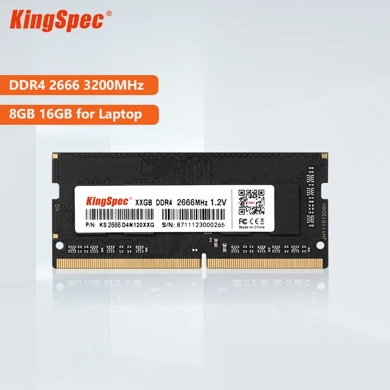 KingSpec Memoria Ram Ddr4 8GB 16GB 32GB RAM Memory Card Notebook ...