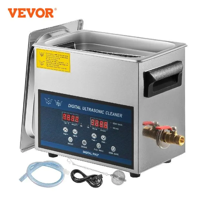VEVOR-6L-Ultrasonic-Cleaner-With-28-40khz-Double-Frequence-Digital ...