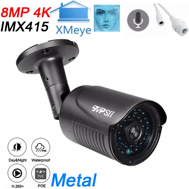 8mp-4K-Sony-IMX415-XMeye-Gray-Metal-36pcs-Infrared-Leds-Waterproof ...