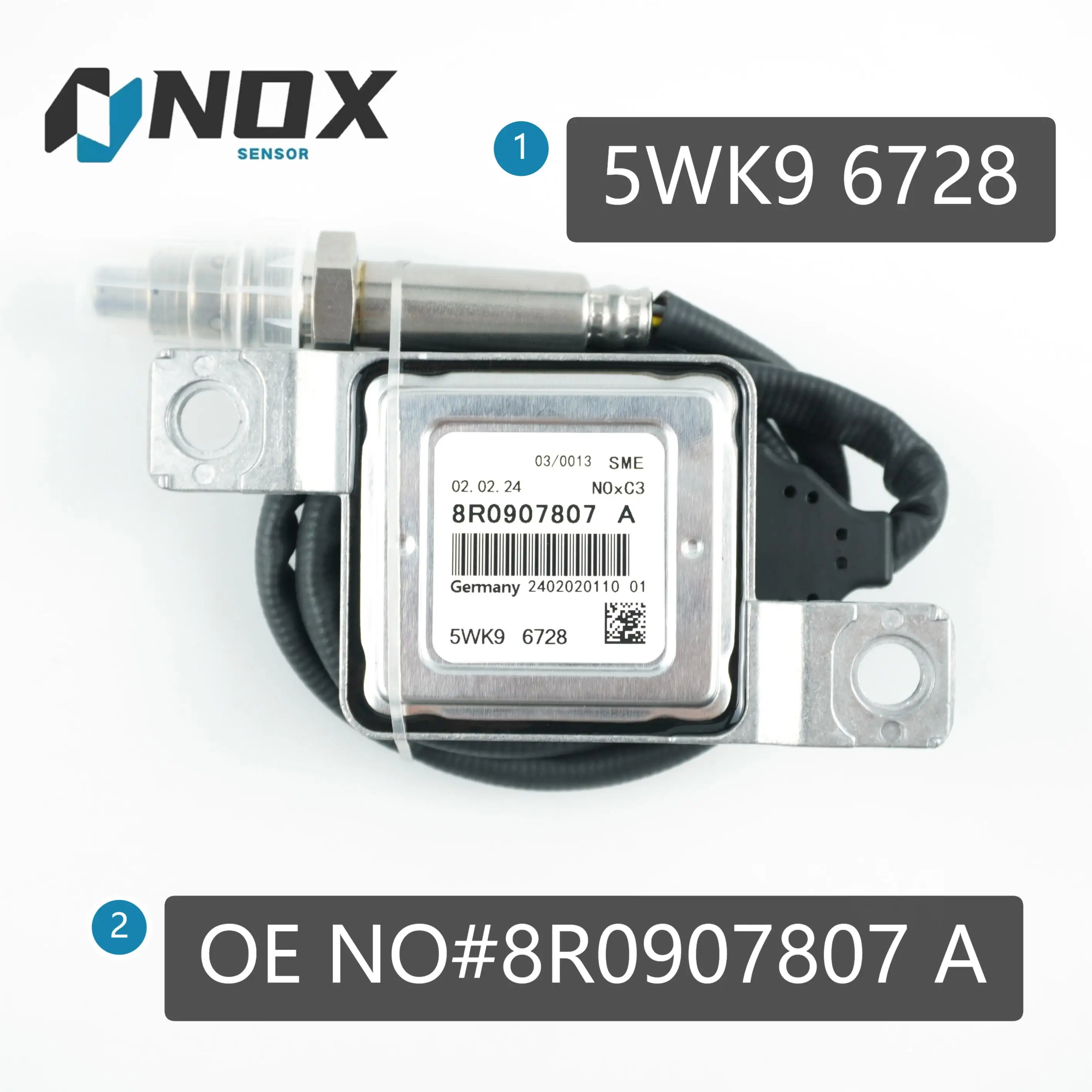 New-Manufactured-Nox-Sensor-For-Audi-Q5-2-0-TDI-VW-Part-No-8R0907807A ...