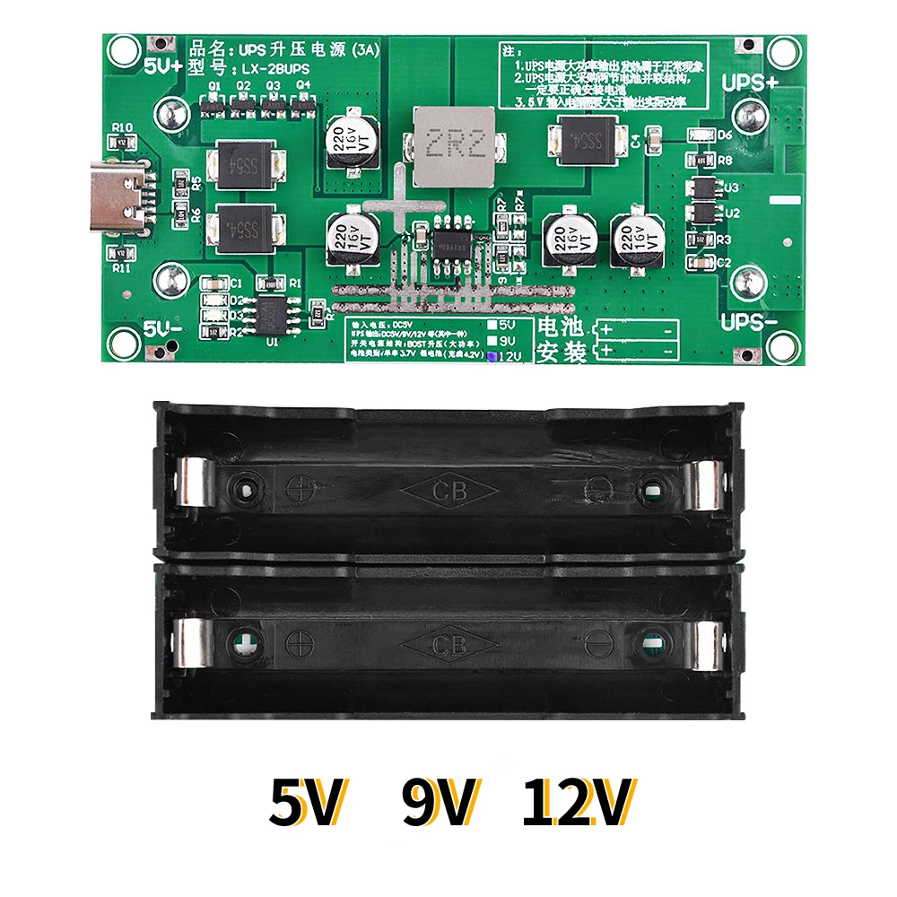 Type-C-15W-3A-18650-Lithium-Battery-Charger-Module-DC-DC-Step-Up ...