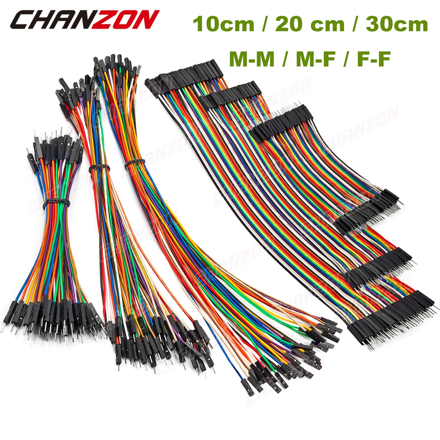 40-120Pcs-10cm-20cm-30cm-Dupont-Cable-Line-Jumper-Wire-Kit-Male-Female ...
