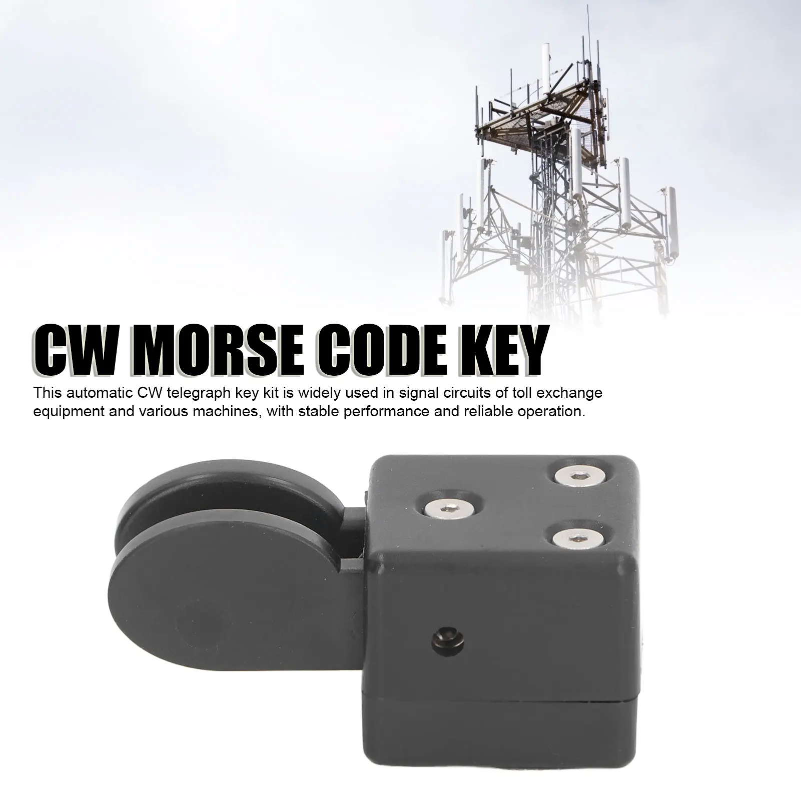 CW-Morse-Code-Key-Double-Paddle-Automatic-Telegraph-Key-Short-Wave ...