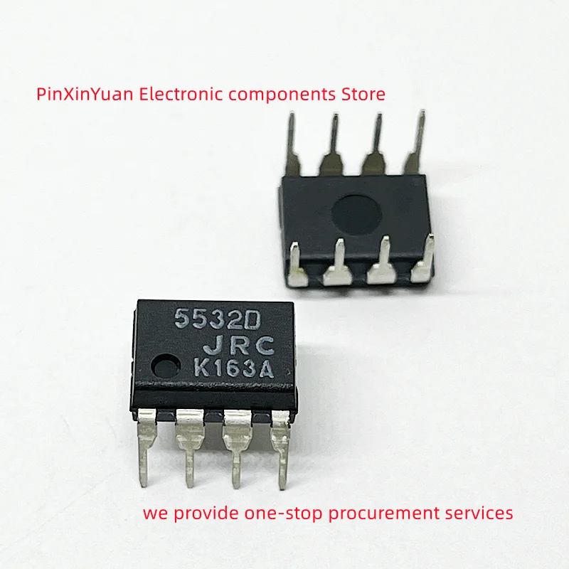 5PCS/LOT New original 5532DD JRC5532DD NJM5532DD 5532D JRC5532D ...