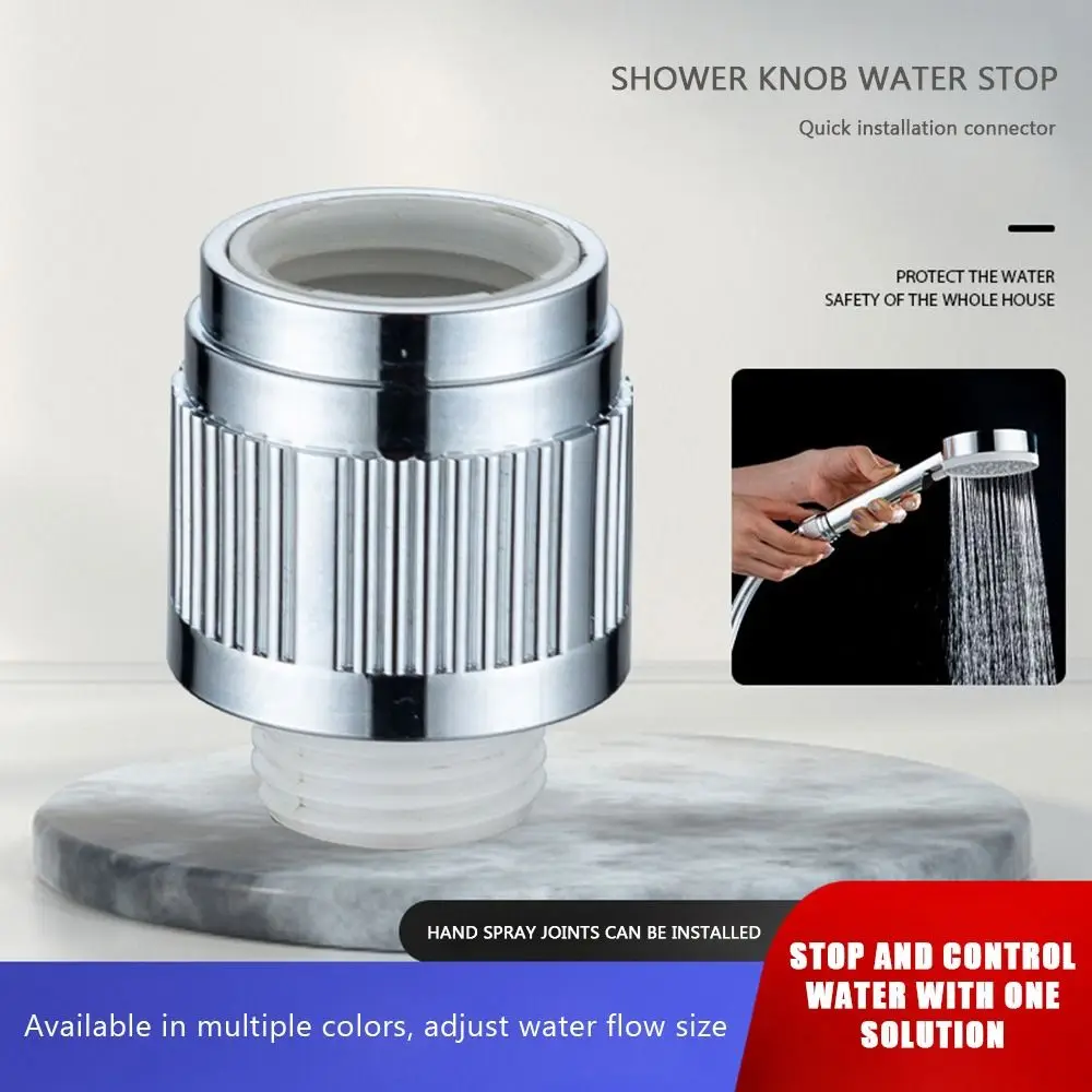 Adjust Shower Head Arm Diverter Flow Limiter Water Pressure Control ...