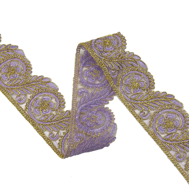 Webbing Tapes | Gold Sewing | Lace Trims | Trim Tape | Gold Lace - 1/3 ...