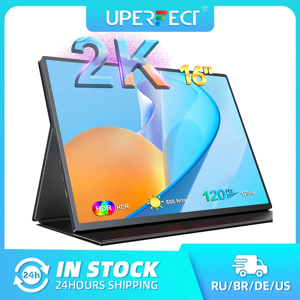 UPERFECT-2K-Portable-Monitor-16-120Hz-2560x1600-QHD-IPS-External-Second ...