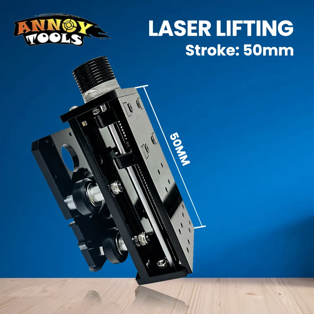 Liftable Up and Down Laser Focus Adjustment Holder for 2 Aixs CNC Laser ...
