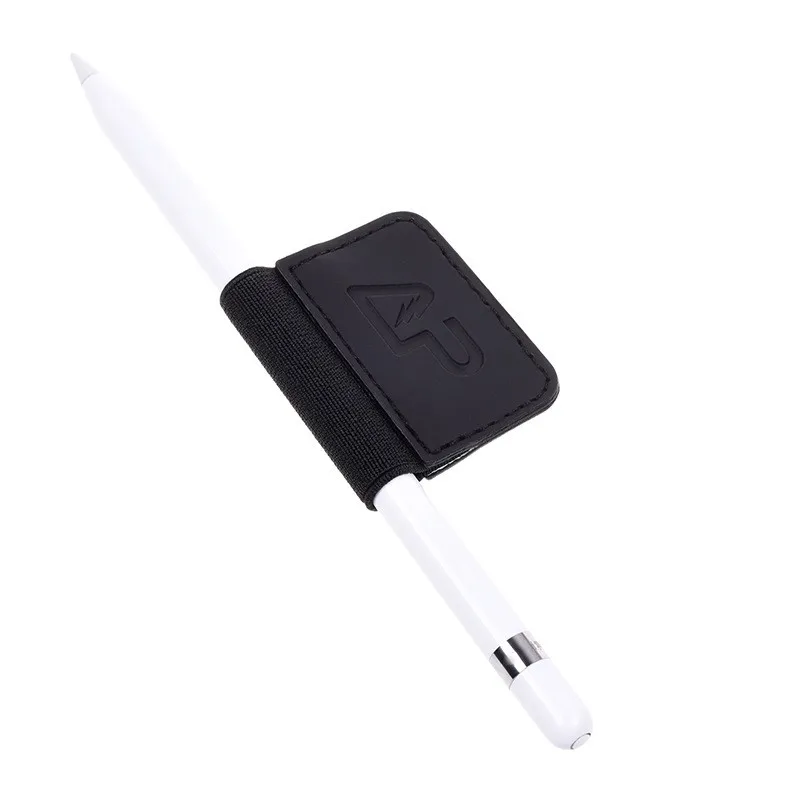 15mm Adhesive Elastic Pen Sticker Protective Case Pu Leather Tablet ...
