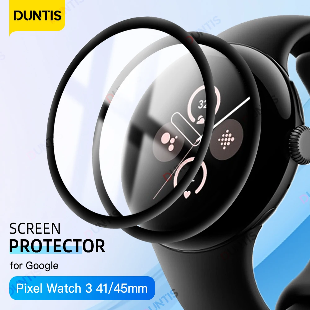 Screen Protector for Google Pixel Watch 3 41/45mm 3D Curved Screen ...