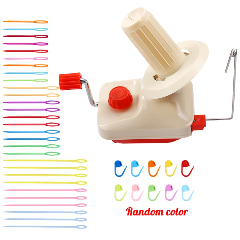 KRABALL Winding Machine Portable Yarn Winder Fiber Wool String Thread ...