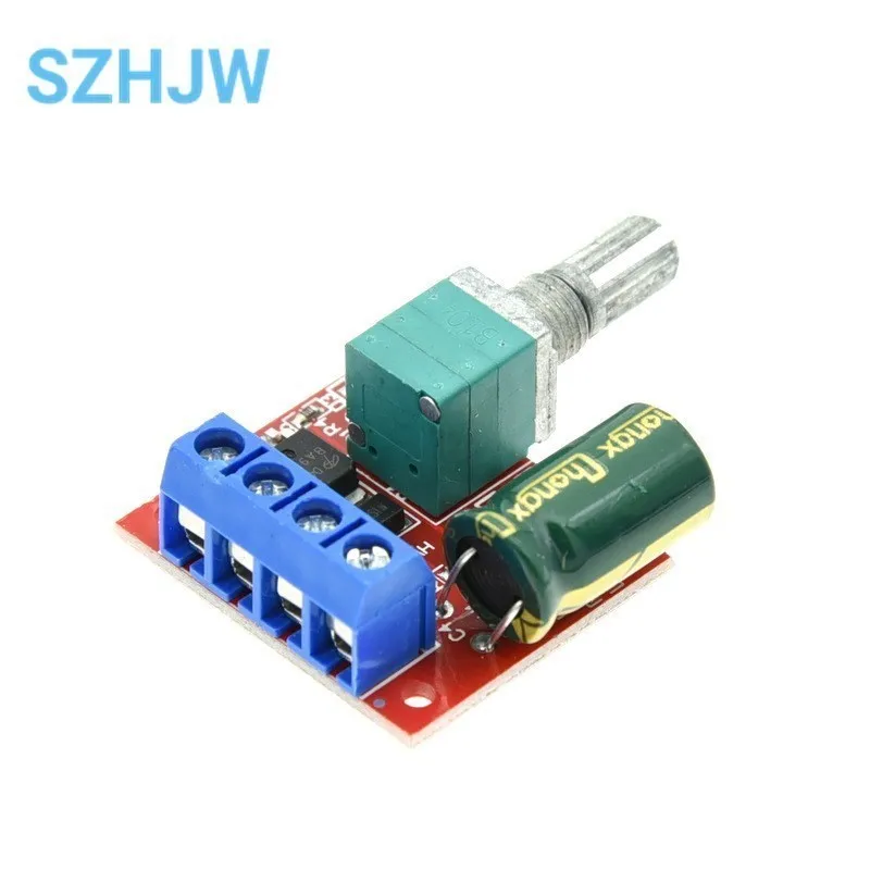 Mini-5A-90W-PWM-12V-DC-Motor-Speed-Controller-Module-DC-DC-4-5V-35V ...
