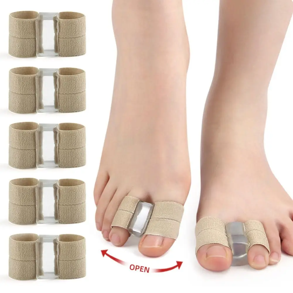 New-Silicone-Two-Toe-Separator-Foot-Care-Adjuster-Thumb-Finger ...