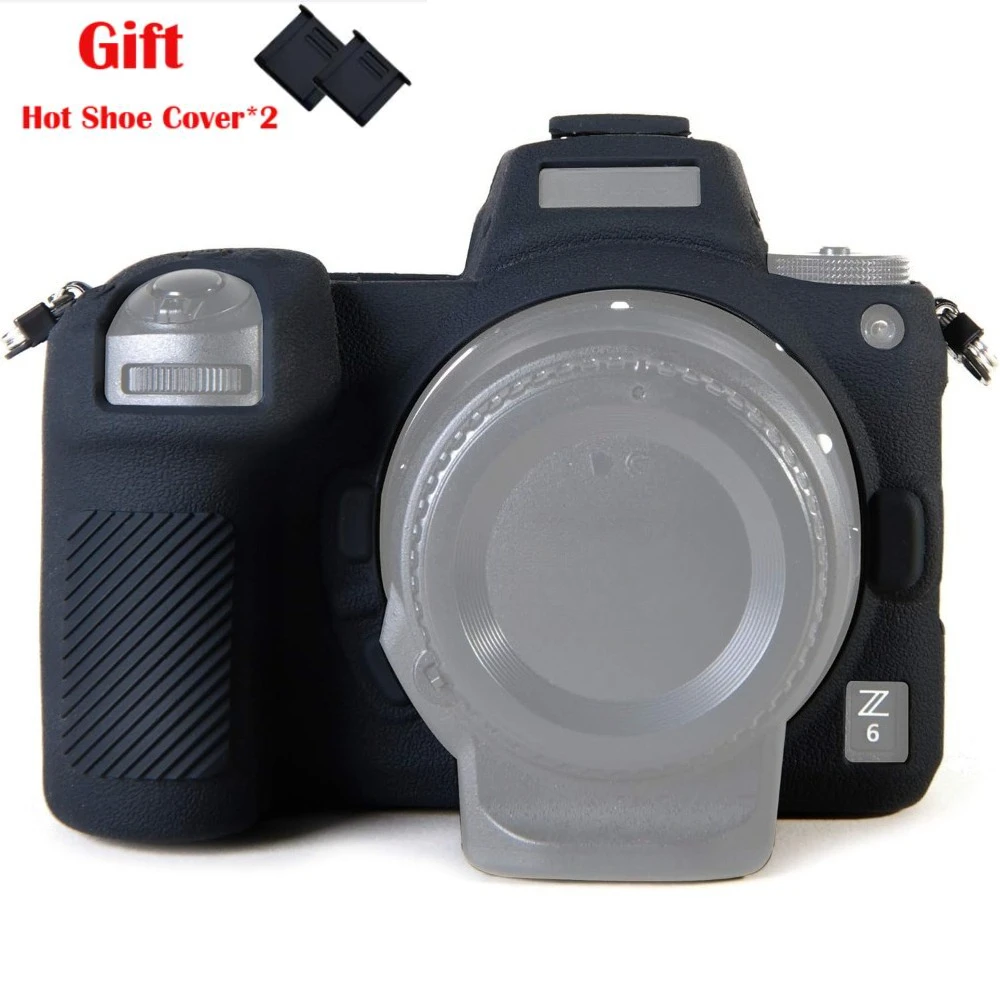 For Nikon z6ii z7ii silicone cover camera bag body Z72 camera case ...
