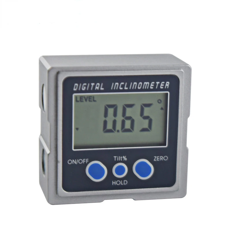 Digital-Inclinometer-Aluminium-Alloy-Shell-Bevel-Protractor-Box-Angle ...