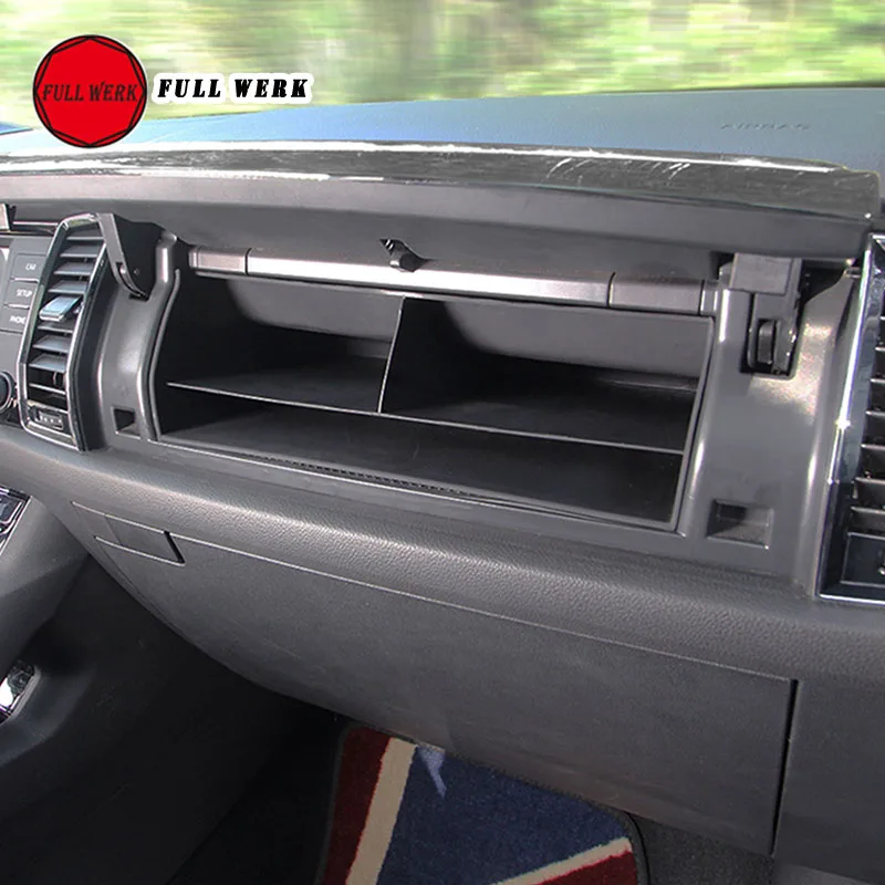 ABS-Car-Styling-Copilot-Console-Storage-Box-Tray-Holder-Pocket-Trunk ...