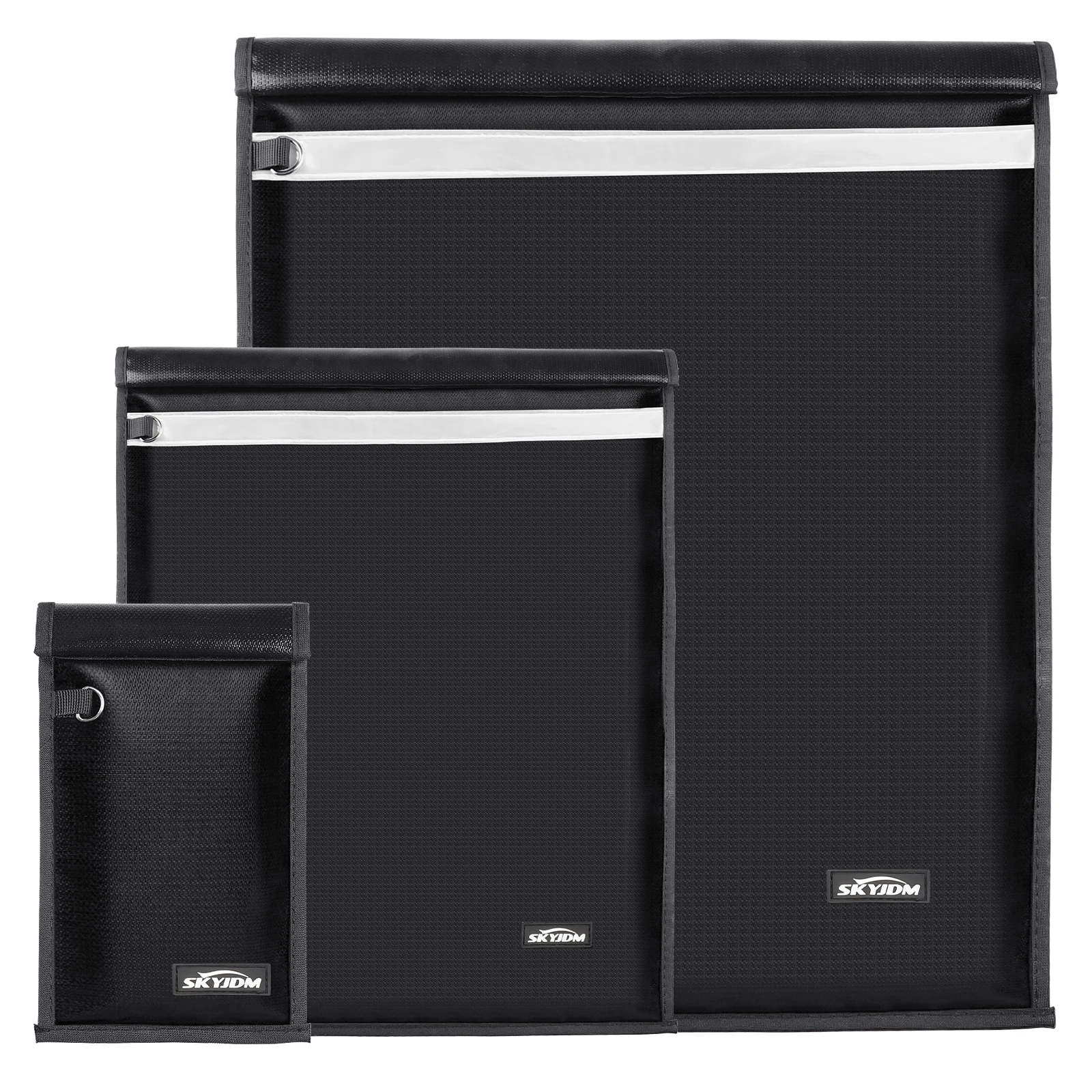 3-piece-Faraday-Bag-Reflective-Strip-Waterproof-Fireproof-RFID-Bag-For ...