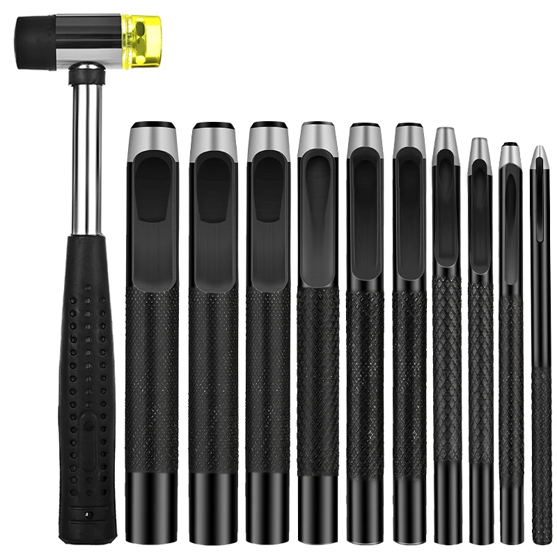 SHWAKK-1mm-10mm-Round-Carbon-Steel-Leather-Craft-Shank-Hollow-Hole ...