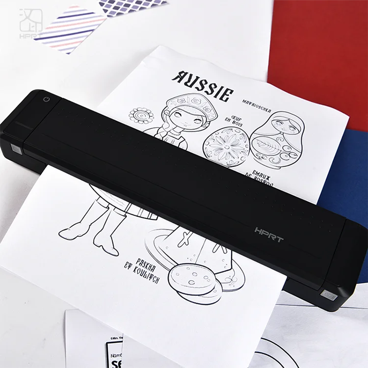 HPRT-Normal-A4-Paper-Printer-Portable-Thermal-Printer-Wireless-A4 ...