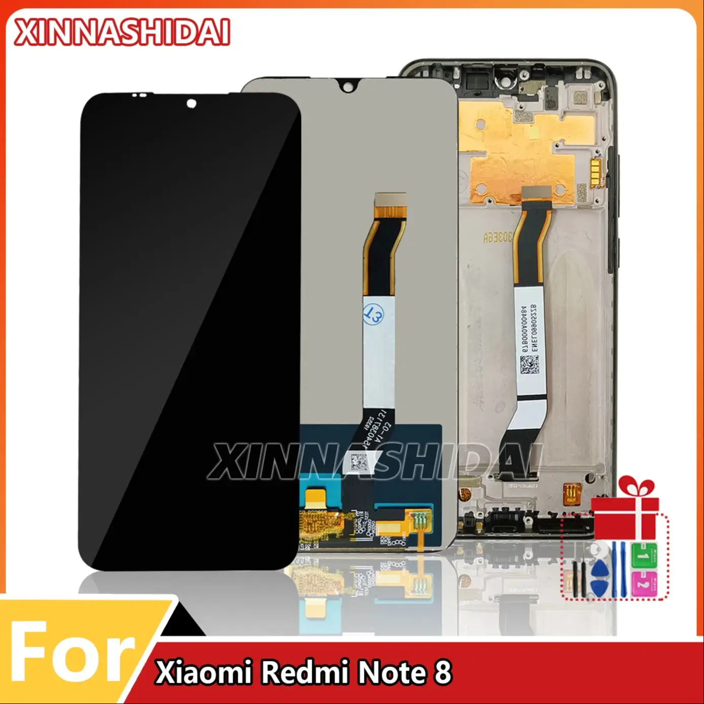 For-Xiaomi-Redmi-Note-8-LCD-Display-Touch-Screen-Digitizer-Assembly-For ...
