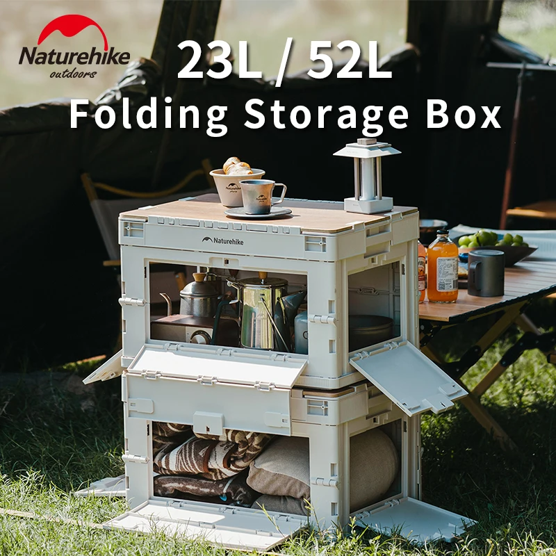 Naturehike 23/52L Folding Storage Box PP Collapsible Trunk ...