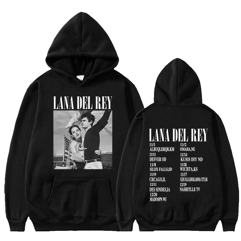 Singer Lana Del Rey Ldr Sailing Hoodie Men Women Clothing Oversized ...