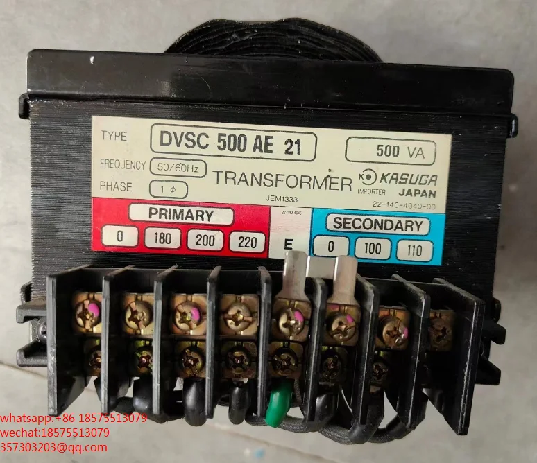 For-DVSC-500AE-21-Single-Phase-Transformer-Special-Voltage-Transformer-500VA-Output-100v-110v ...