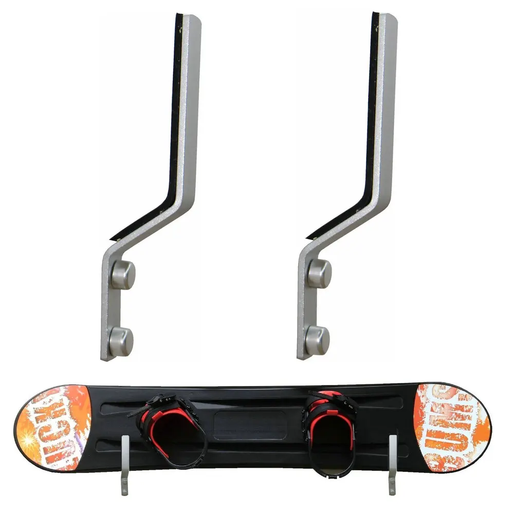 2Pk-Snowboard-Wall-Storage-Rack-Wall-Mount-Wall-Display-Rack-Aluminum ...