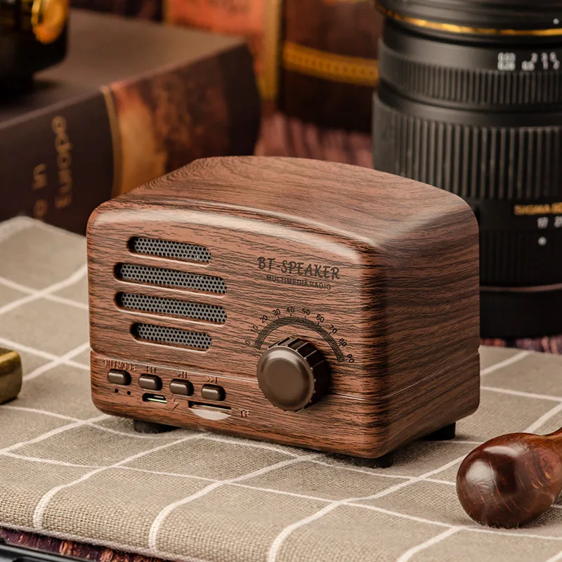 Portable-Classic-Wireless-Retro-Vintage-Bluetooth-Mini-Speaker-Old ...