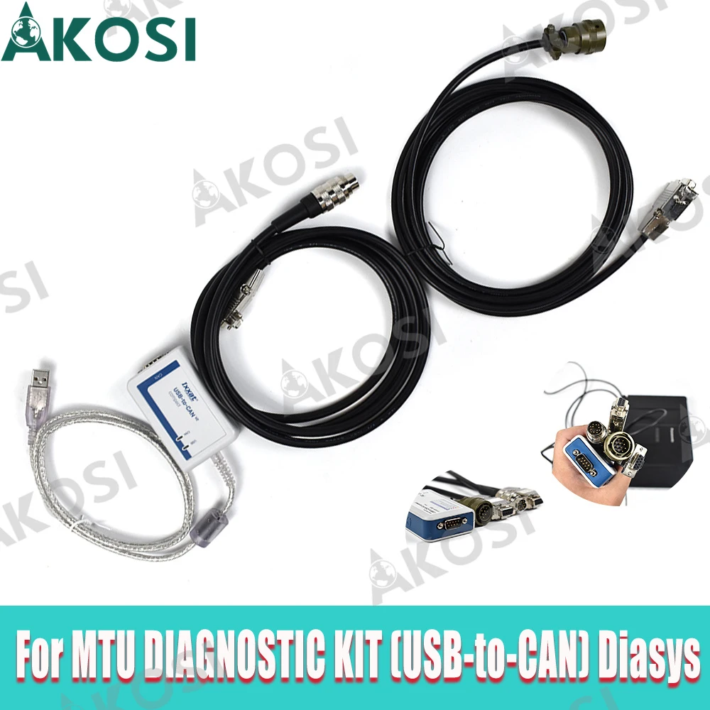 2022 Mtu Diasys 2.72 Diagnostic Tool (usb-to-can) Mtu Diasys Truck ...