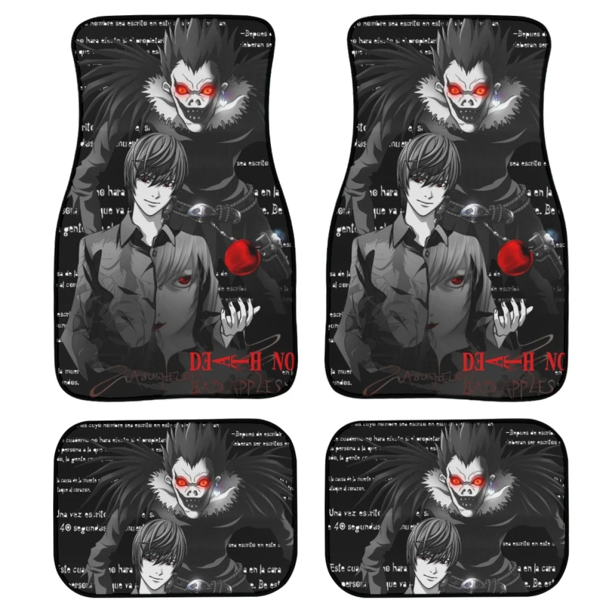 Alfombrilla-para-suelo-de-coche-Death-Note-Ryuk-estampado-3D-de-dibujos ...