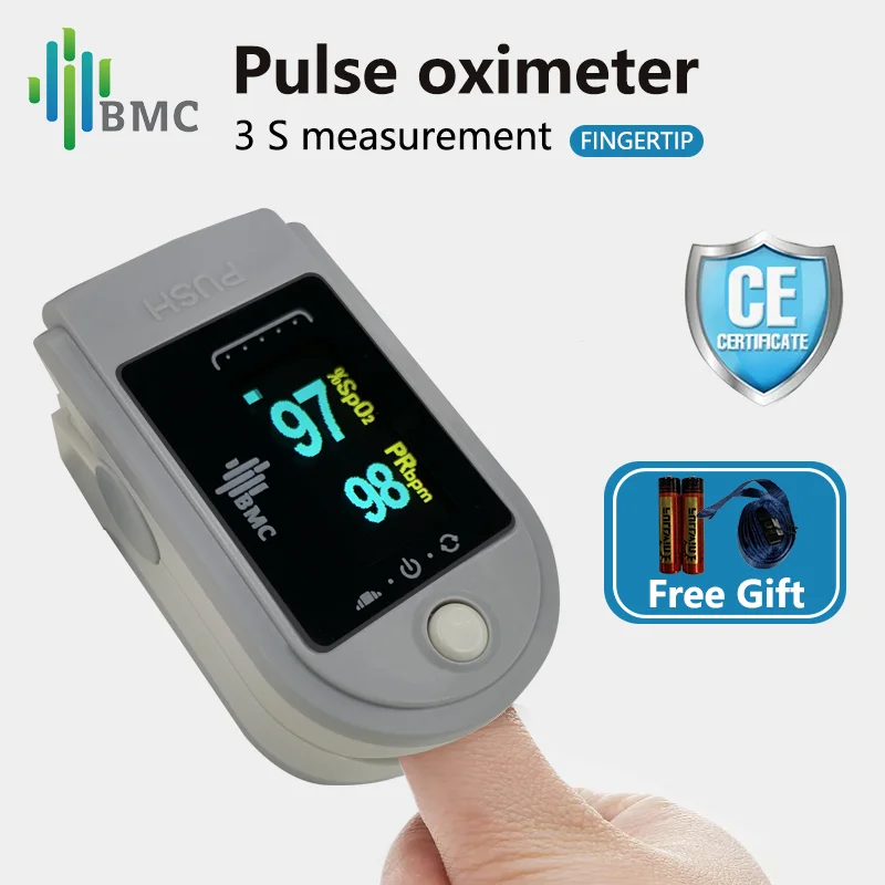 Finger Pulse Oximeter Saturometer Oxygen Saturation Pediatric Oximetro ...