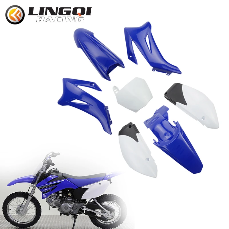 LING-QI-Motorcycle-TTR110-Plastic-Cover-Fairing-Body-Covers-Kit-Set ...