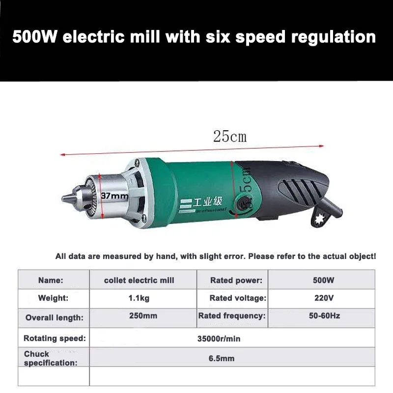 Variable-Speed-500W-Mini-Electric-Drill-Engraving-Polishing-Machine ...