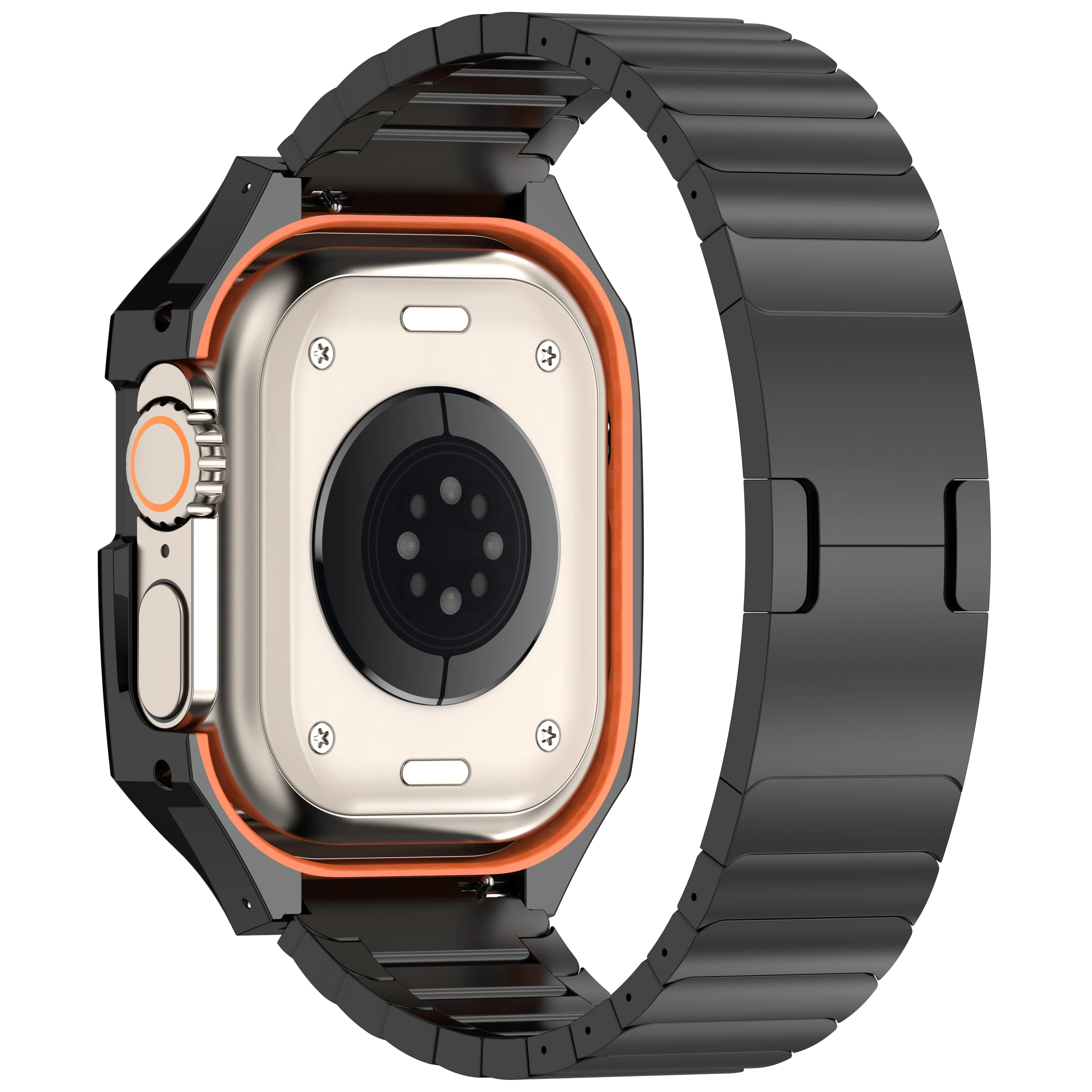 Stainless-Steel-Band-For-Apple-Watch-Ultra2-49mm-Metal-Case-Strap ...