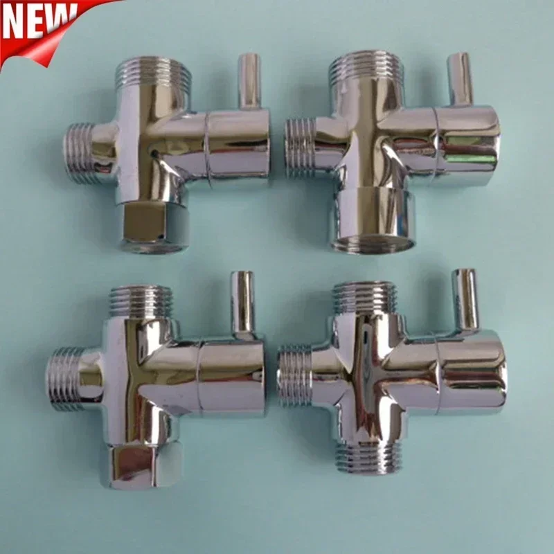Three-way-Water-Diverter-T-shaped-Adapter-Shower-Diverters-Connector ...