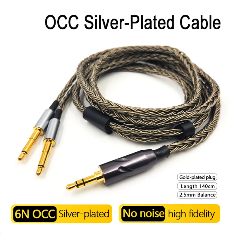 New For Final D8000 SONOROUS X Meze 99 109PRO Earphone cable Balanced 2 ...