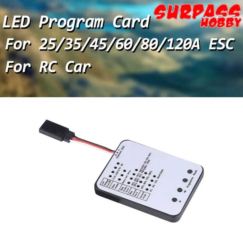 Surpass-Hobby-LED-Programming-Card-for-RC-Car-25A-35A-45A-60A-80A-120A ...