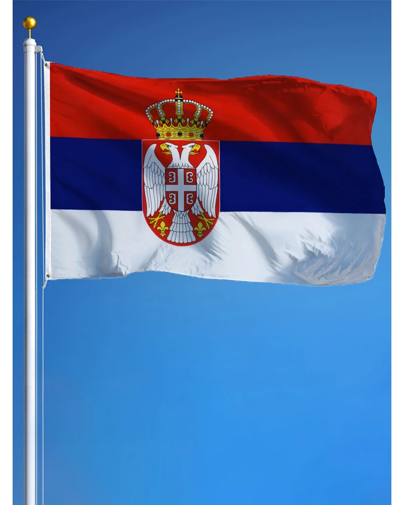 60x90cm-90x150cm-SRB-RS-Republika-Srbija-Serbia-flag-2x3ft-3x5ft-The ...
