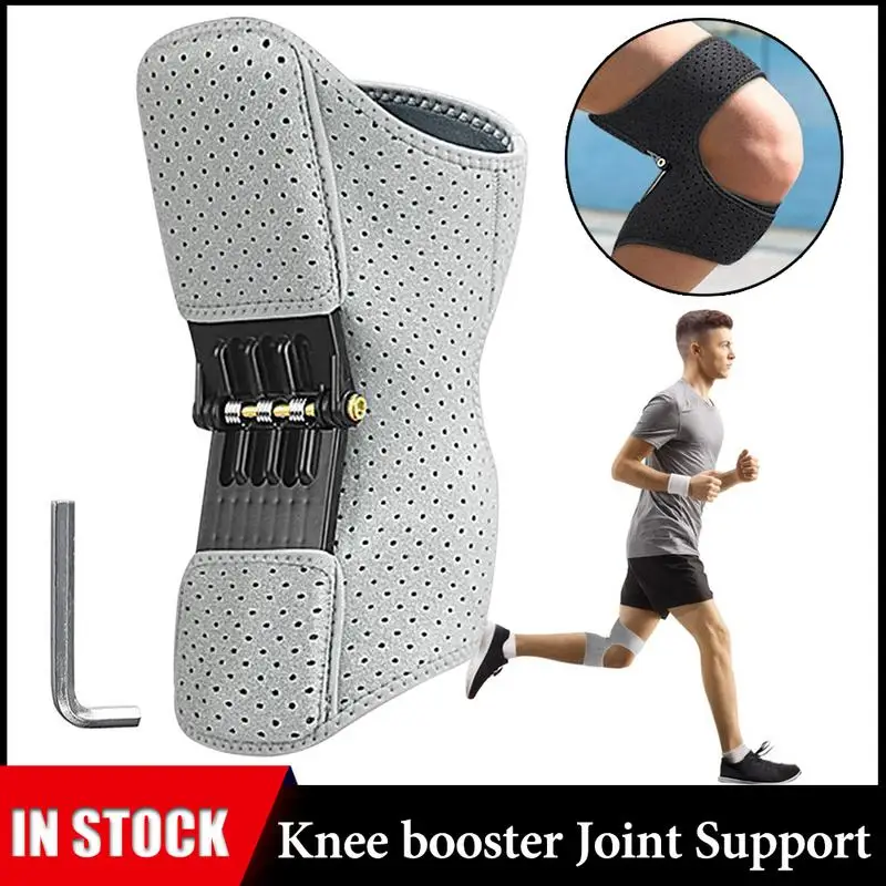 Power-Knees-Stabilizer-Pads-Adjustable-Breathable-Spring-Loaded-Knee ...