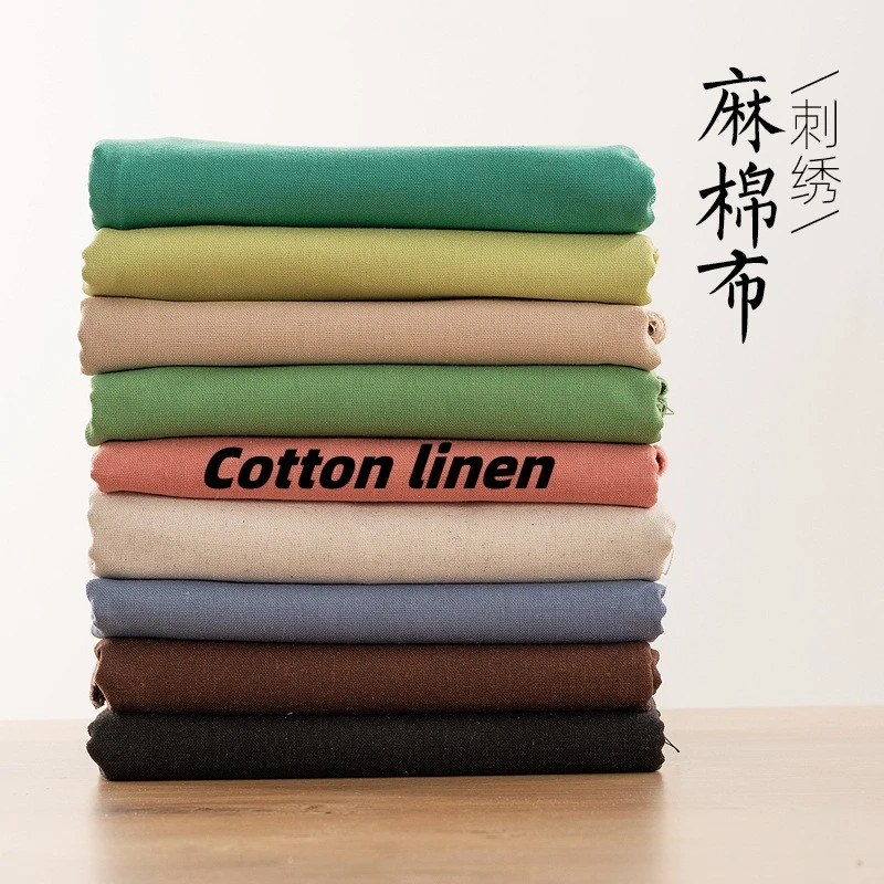 Embroidery Cloth Linen Cotton Cloth Hand Embroidery Cloth Diy Needle ...