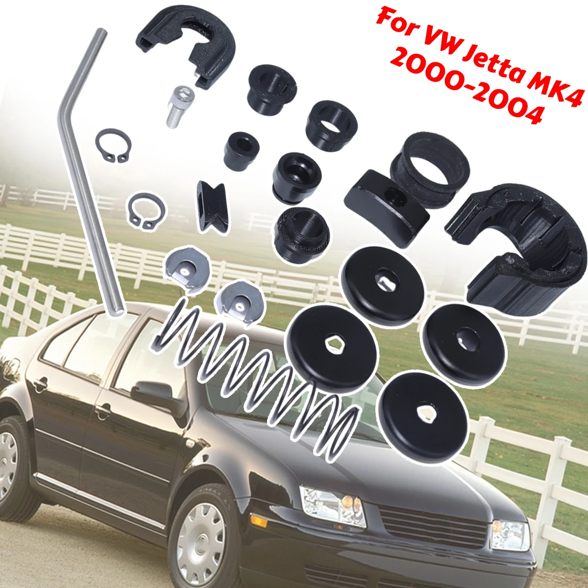 Complete Set Upgrade Bushing For VW Jetta MK4 2000-2003 2004 MT Gearbox ...