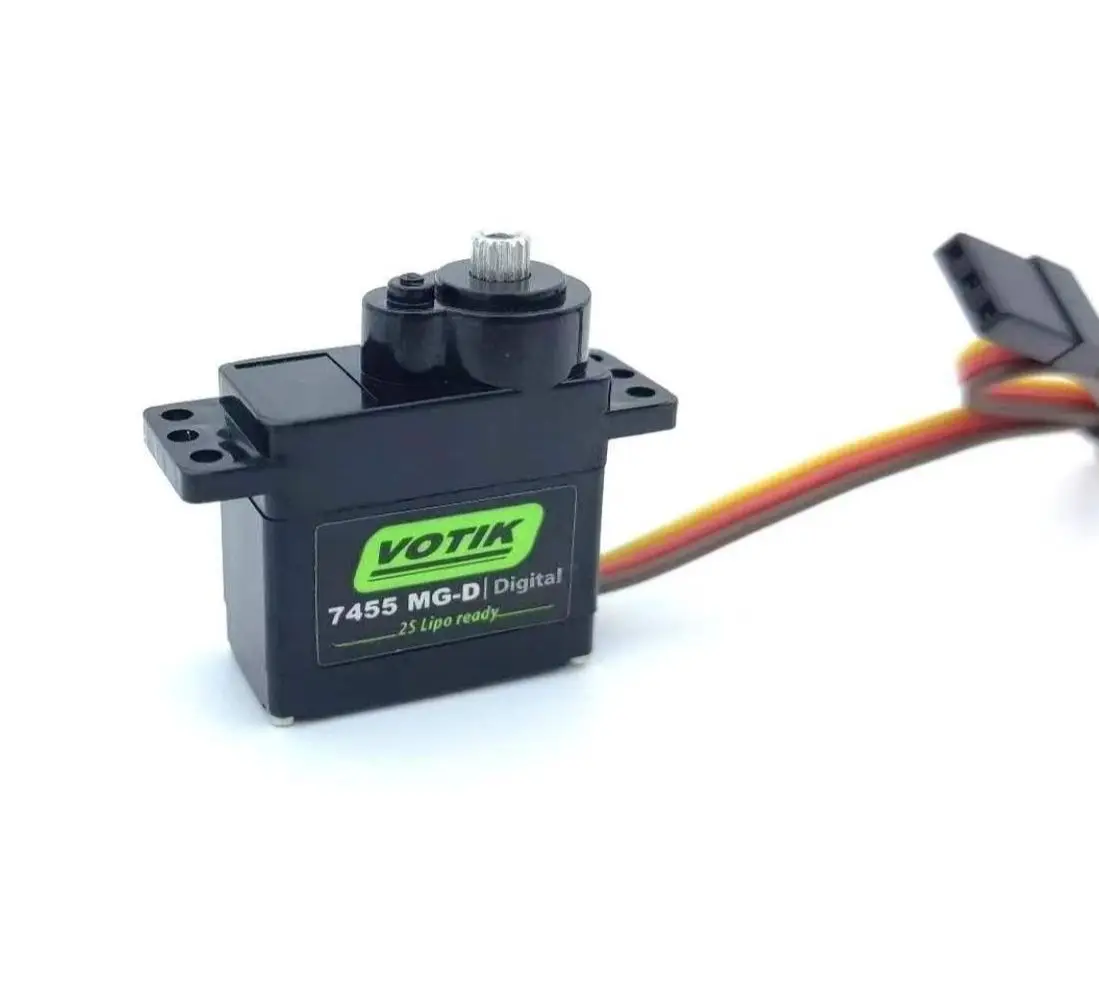 VOTIK 7455MG-D12g High Speed high torque digital metal gear steering ...